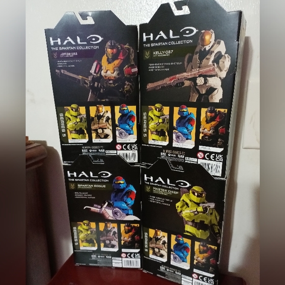 Halo | Toys | Halo Spartan Collection Set Of 4 | Poshmark